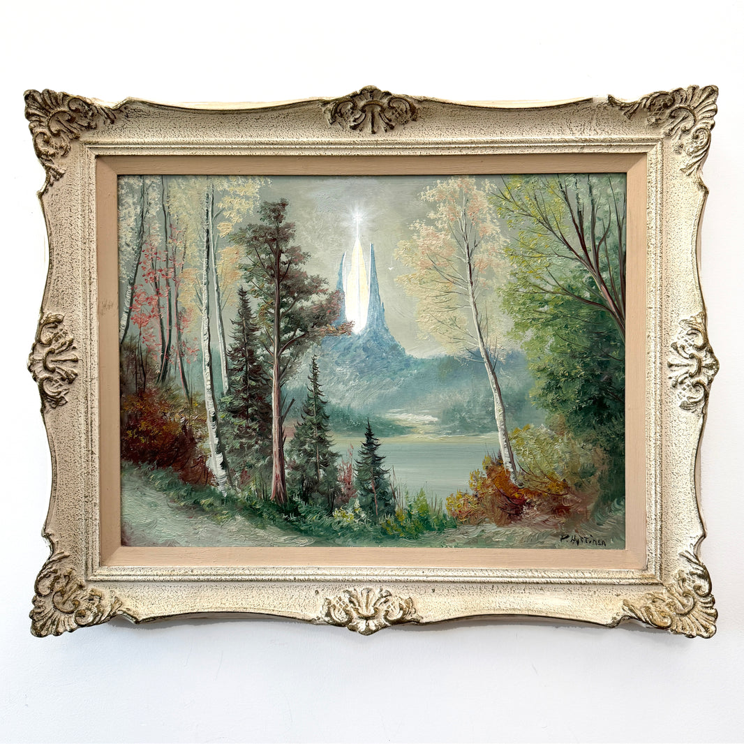 Upcycled Vintage Artwork by Canadian Artist Heather Castles