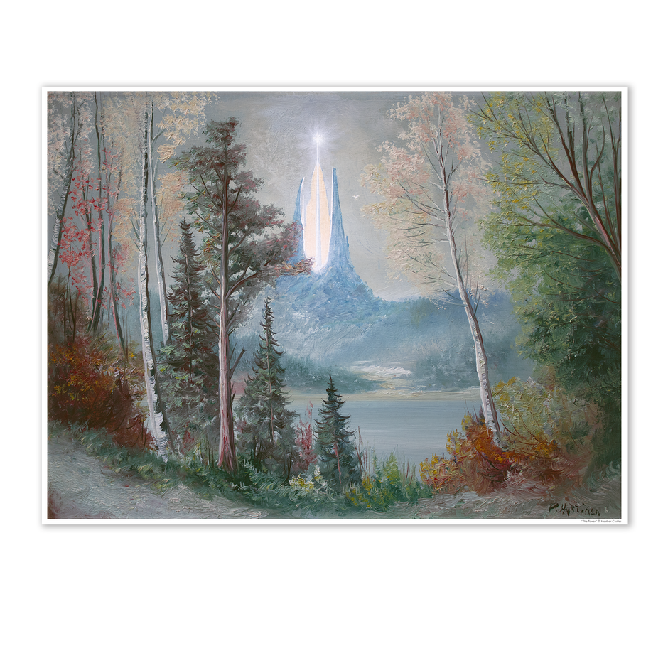 Upcycled Vintage Artwork by Canadian Artist Heather Castles