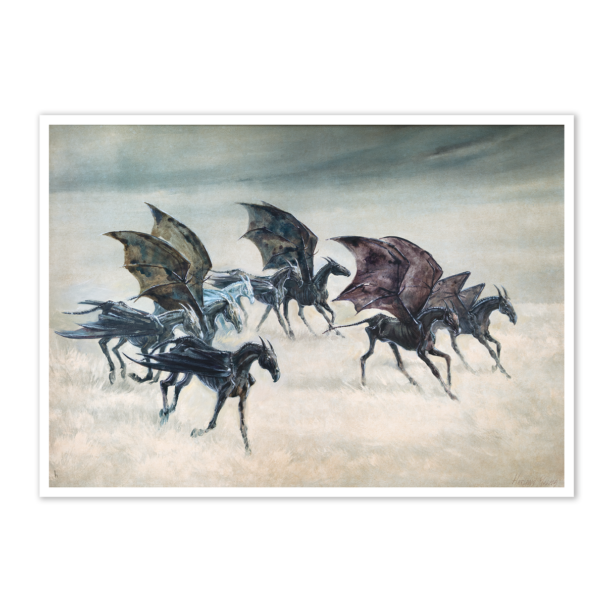 Altered Muggle Art - Set of 7 POSTCARD PRINTS – Upcycled Vintage Art