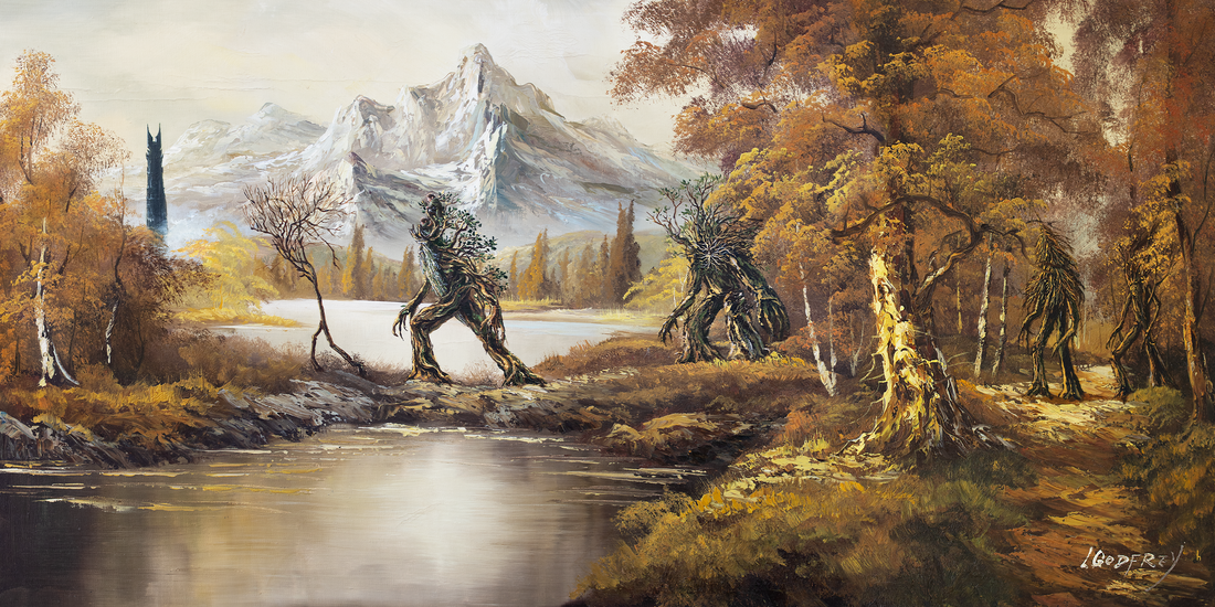 Upcycled Vintage Artwork by Canadian Artist Heather Castles