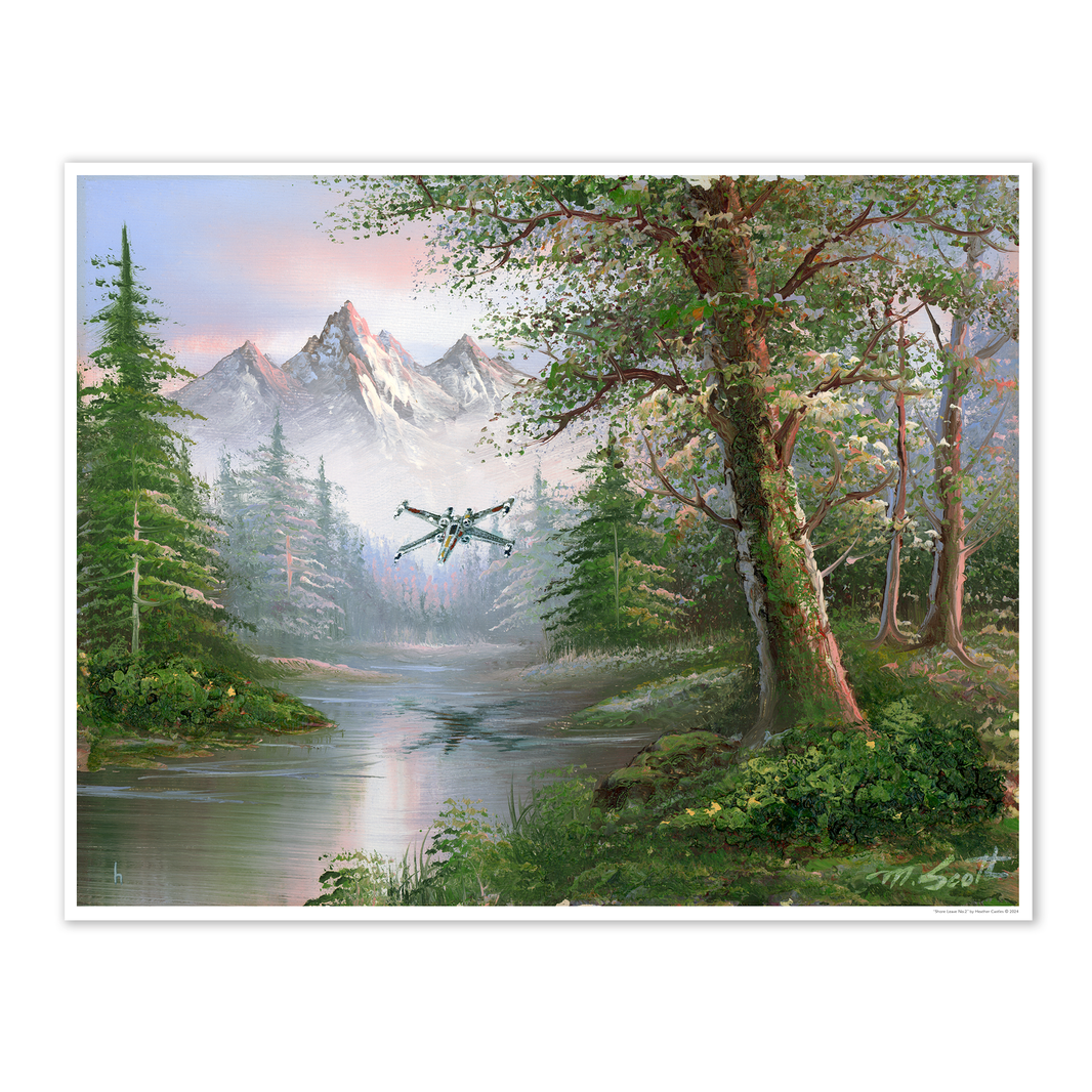 Upcycled Vintage Artwork by Canadian Artist Heather Castles