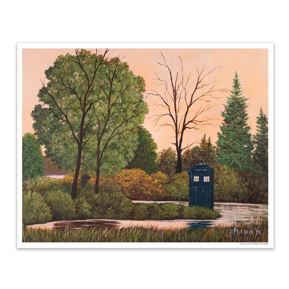 Upcycled Vintage Artwork by Canadian Artist Heather Castles